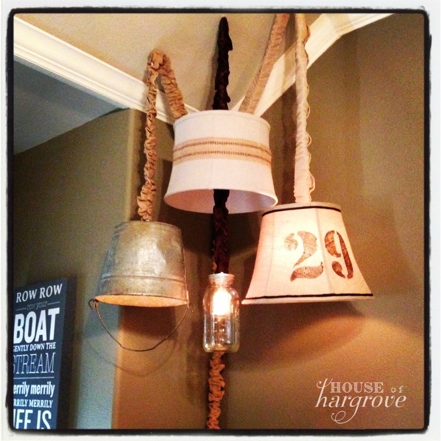 Make your own vintage lighting - House of Hargrove