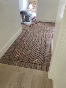 NEW HOUSE: Brick Floors - House of Hargrove