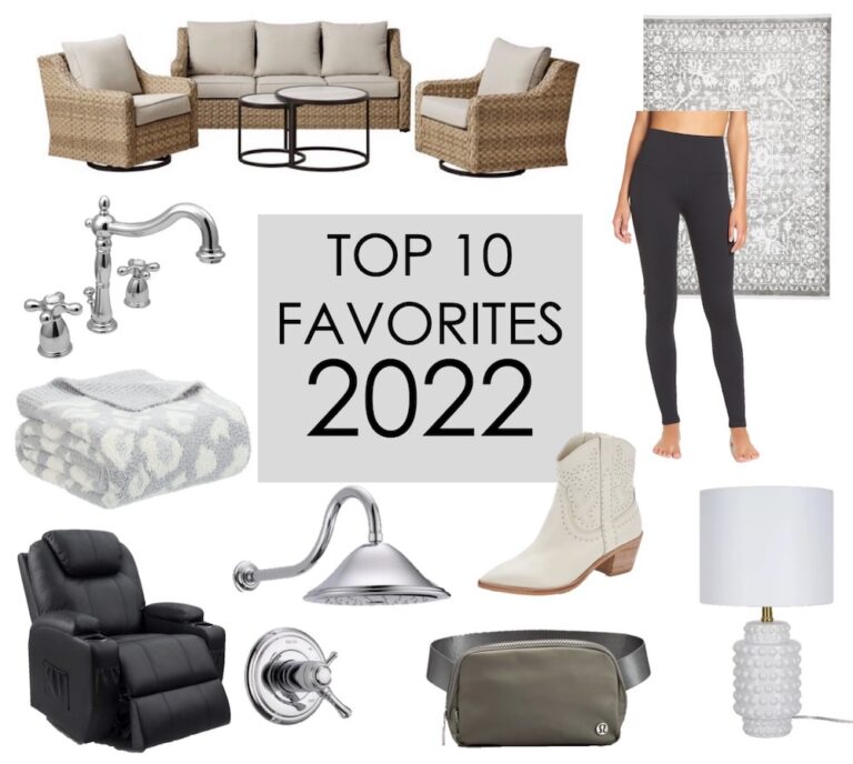 TOP 10 FAVORITE ITEMS 2022 - House of Hargrove